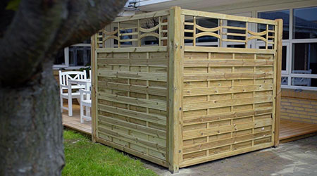 Montera skärmvägg utomhus - läs guiden här | jem & fix